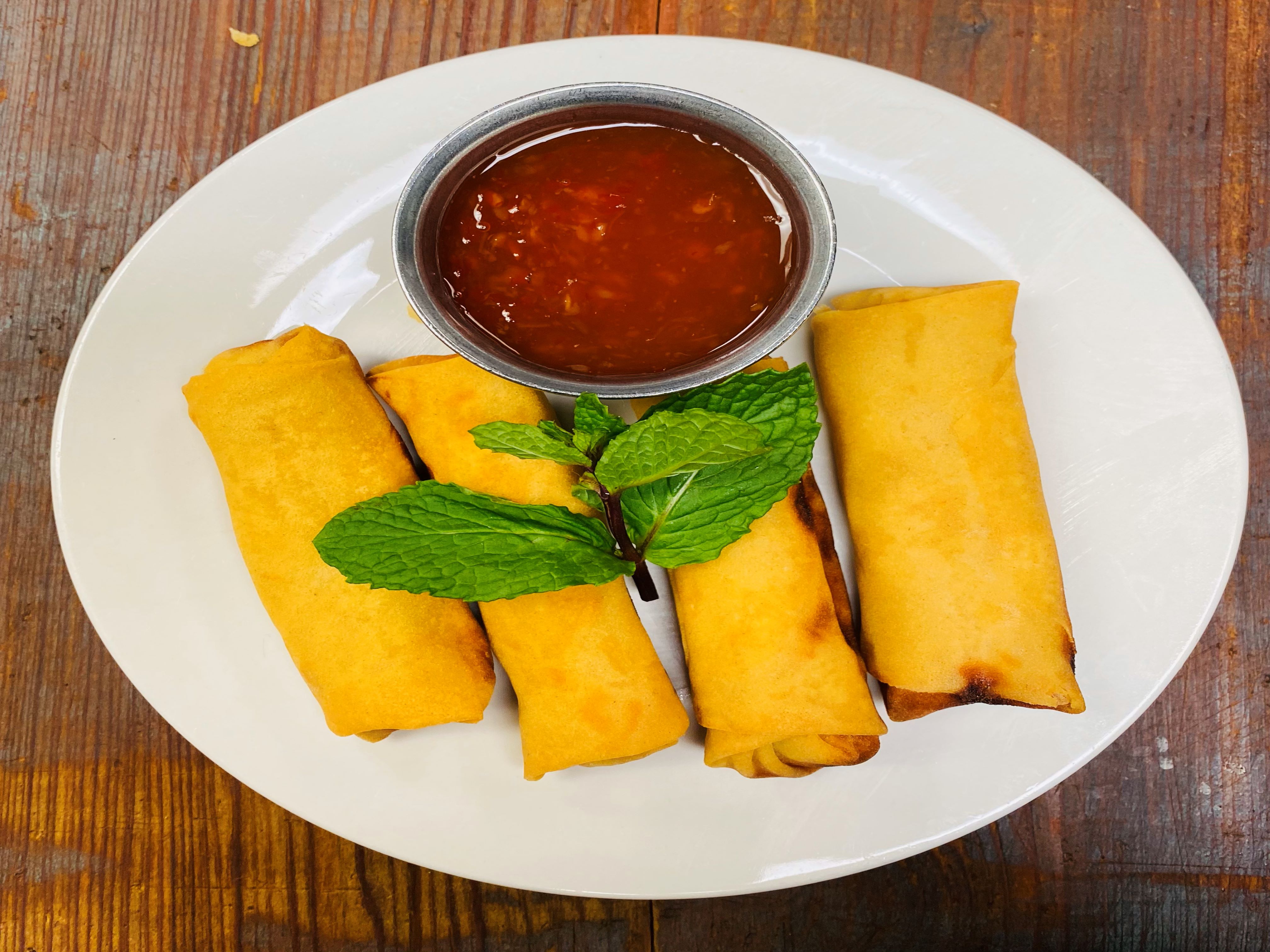 A4 Chicken Taro Spring Rolls | Thai By Poy